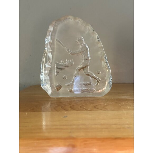 Unbranded | Accents | Czech Republic Bohemian Glass Baseball Player ...